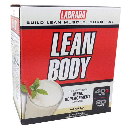 LEAN BODY VANILLA 20/PACK – S&W Nutrition