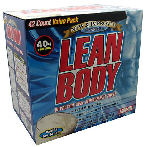 LEAN BODY VANILLA 42/PACK – S&W Nutrition